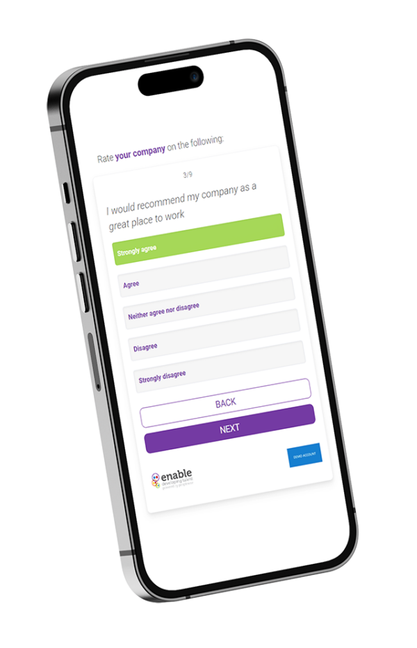 Engage: Employee pulse survey app – Peoplewise